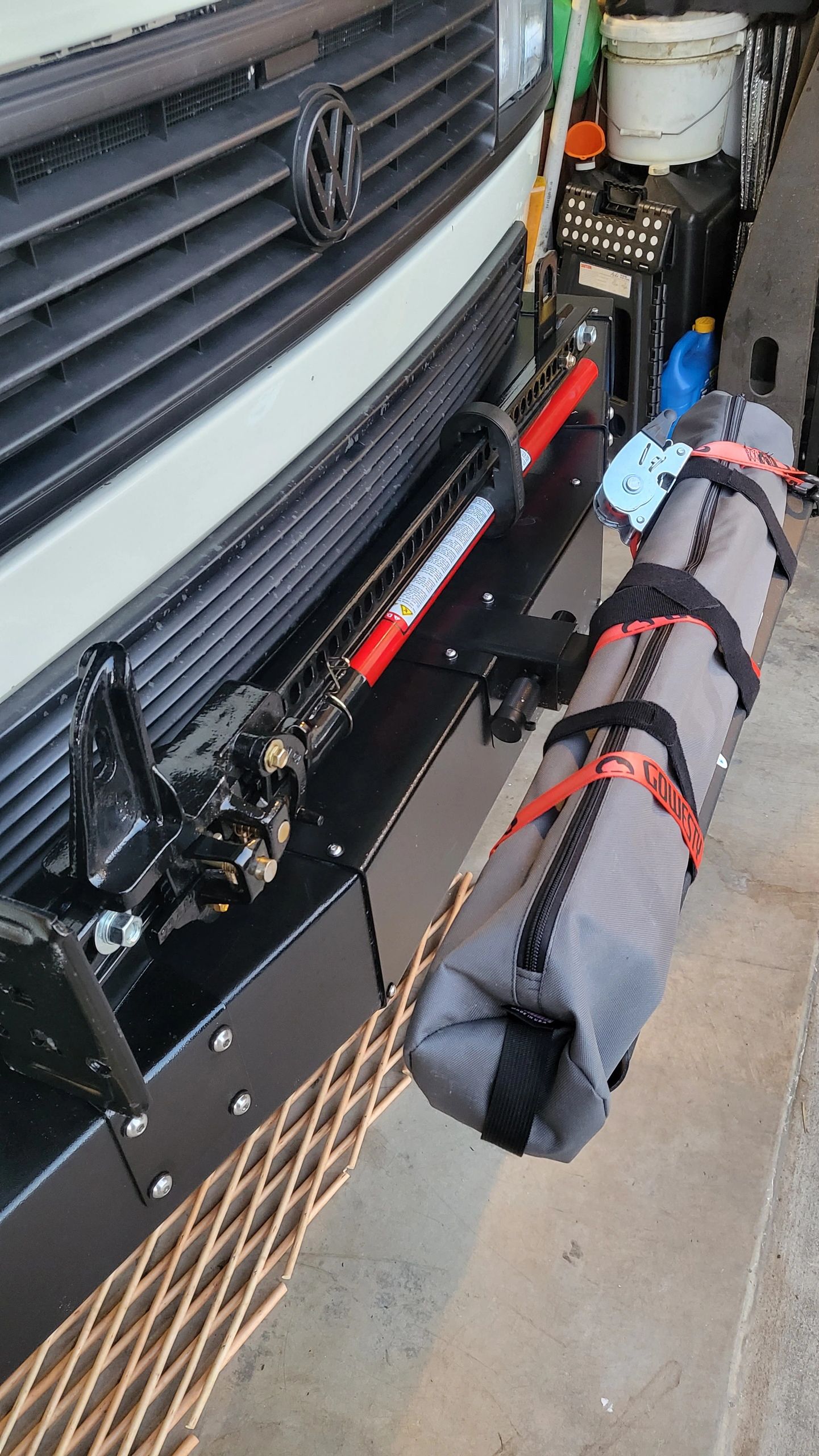 Adding the Van Cafe Hi-Lift Bumper Mount